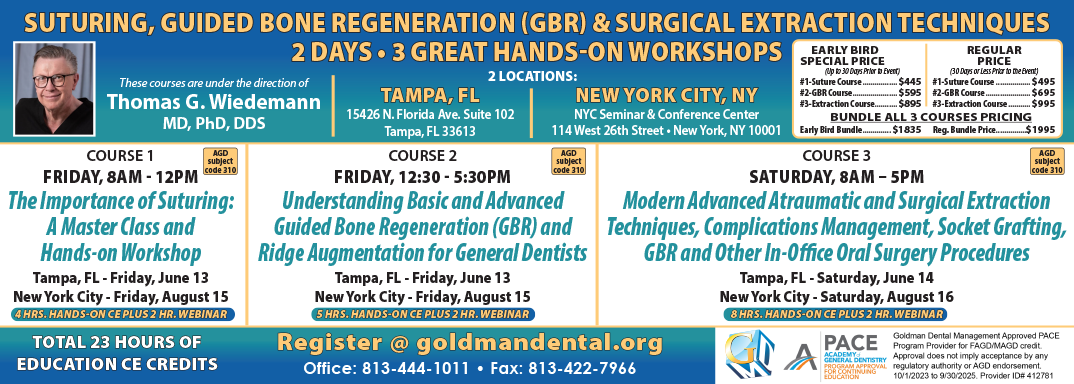 Understanding Basic and Advanced Guided Bone Regeneration (GBR) and Ridge Augmentation ...