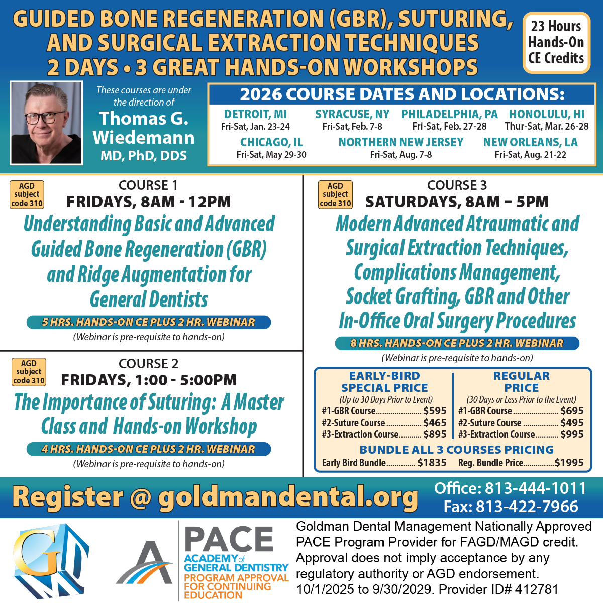 EXTRACTION & ORAL SURGERY FOR GENERAL DENTISTS | GOLDMAN DENTAL MANAGEMENT